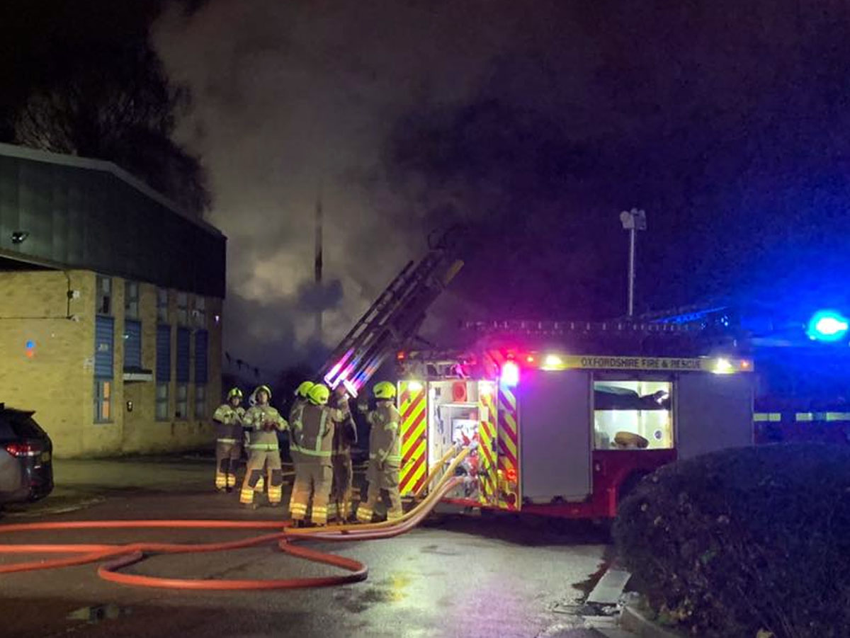 Caravans destroyed in blaze on Station Approach - Banbury FM