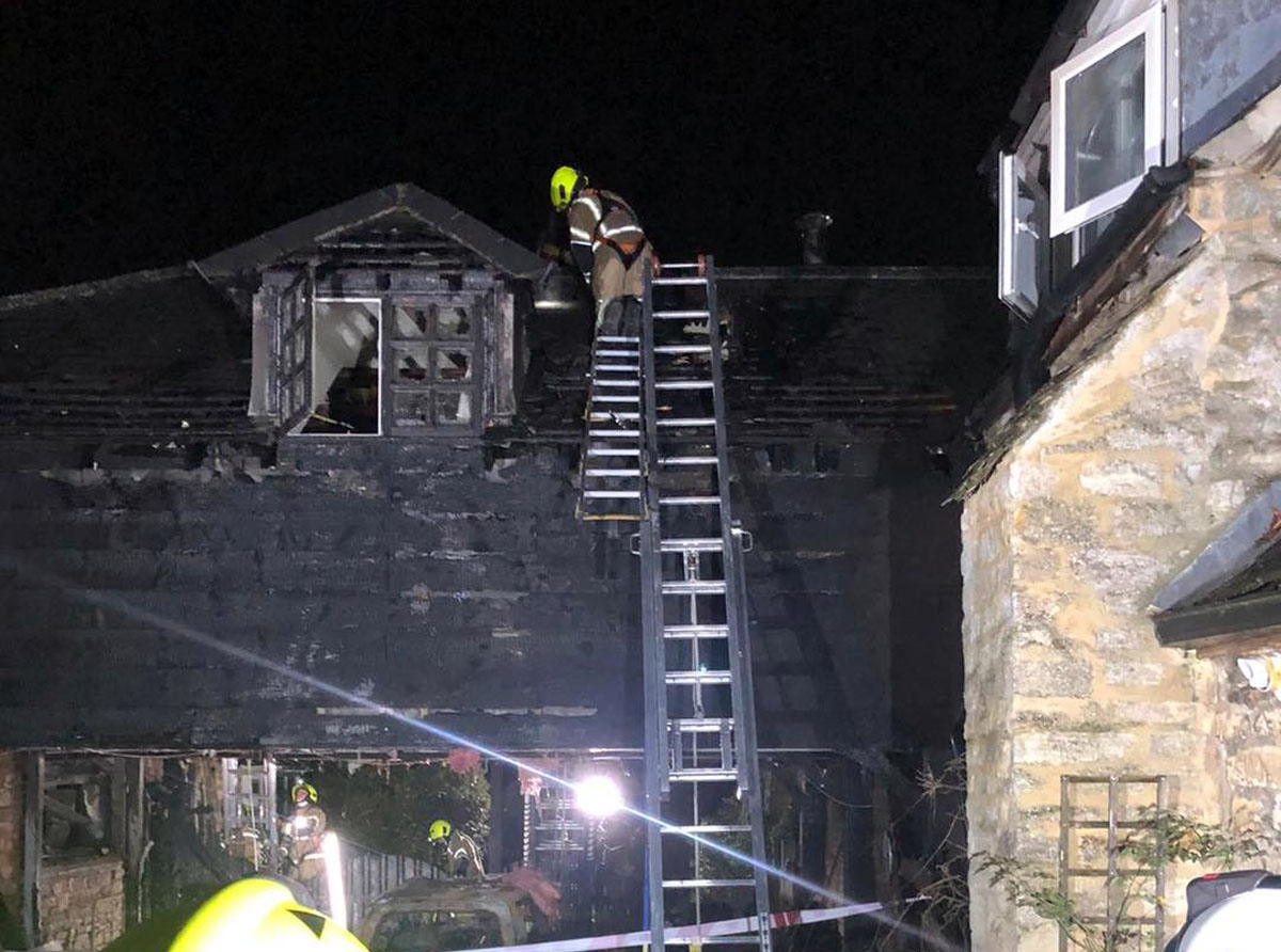 Six appliances deal with severe fire in Tackley - Banbury FM