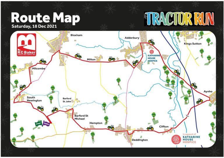 Tractor run returns and will include Kaleb - Banbury FM