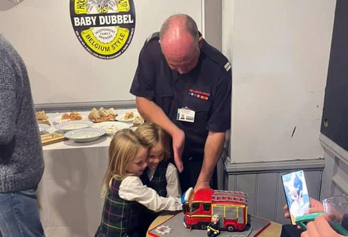 Event marks Hook Norton firefighter’s 35 years service - Banbury FM