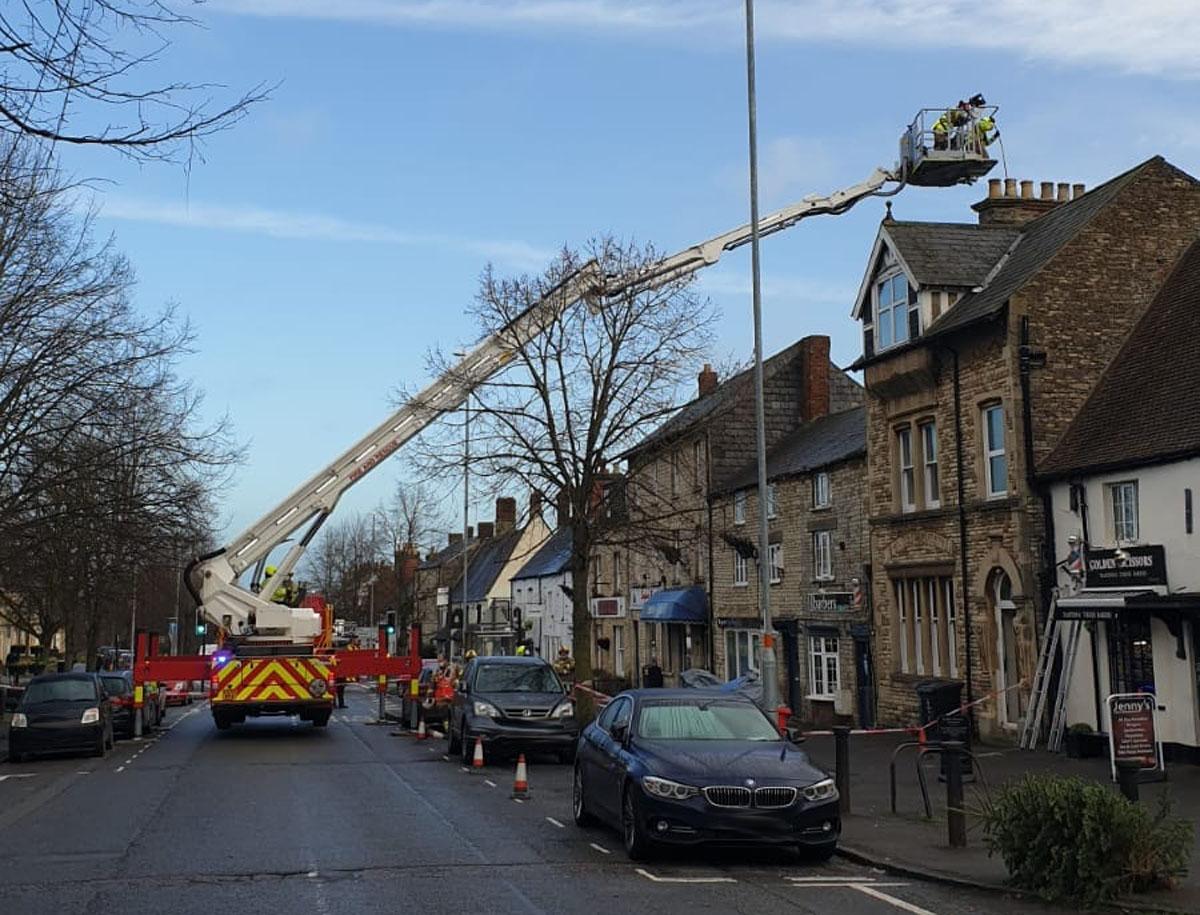 Chimney Fire in Brackley - Banbury FM