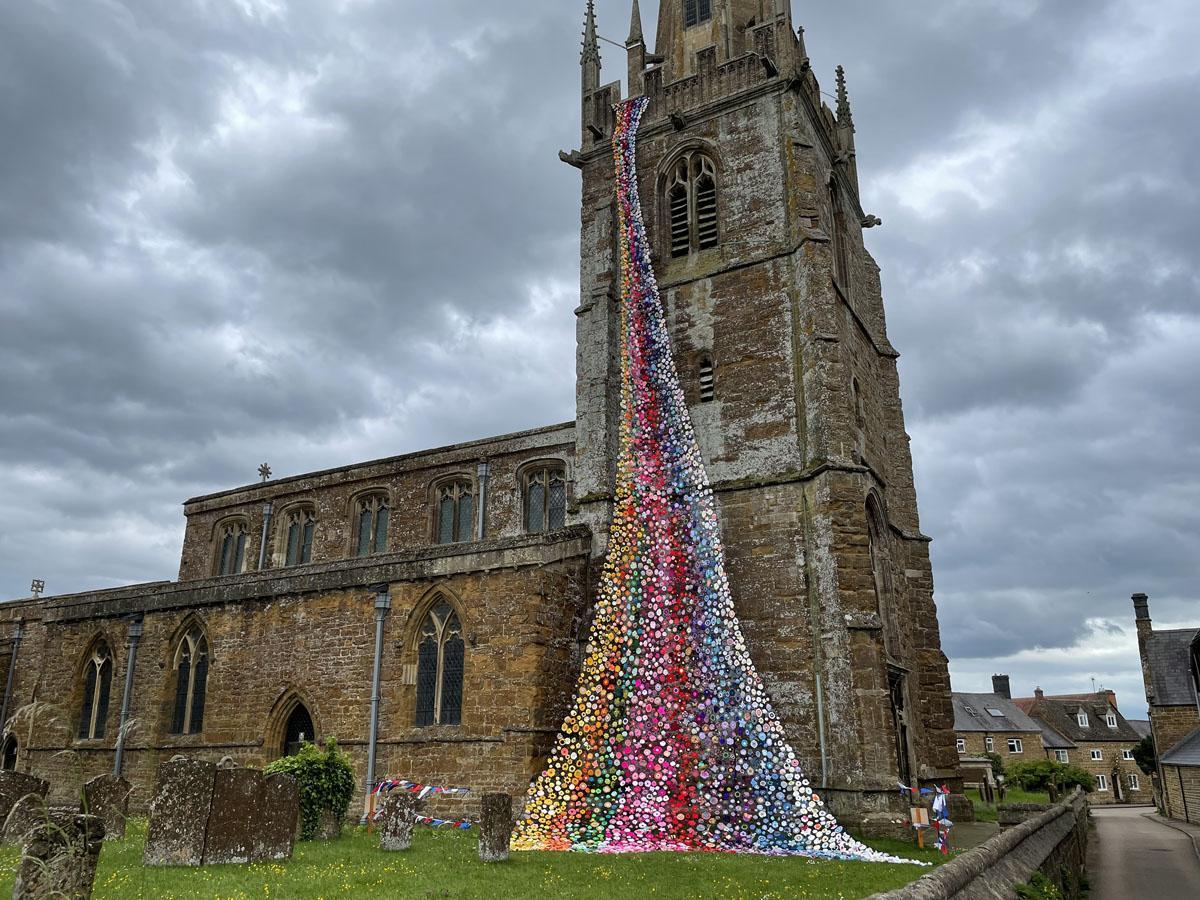 Stunning Middleton Cheney display a focal point for the village’s ...