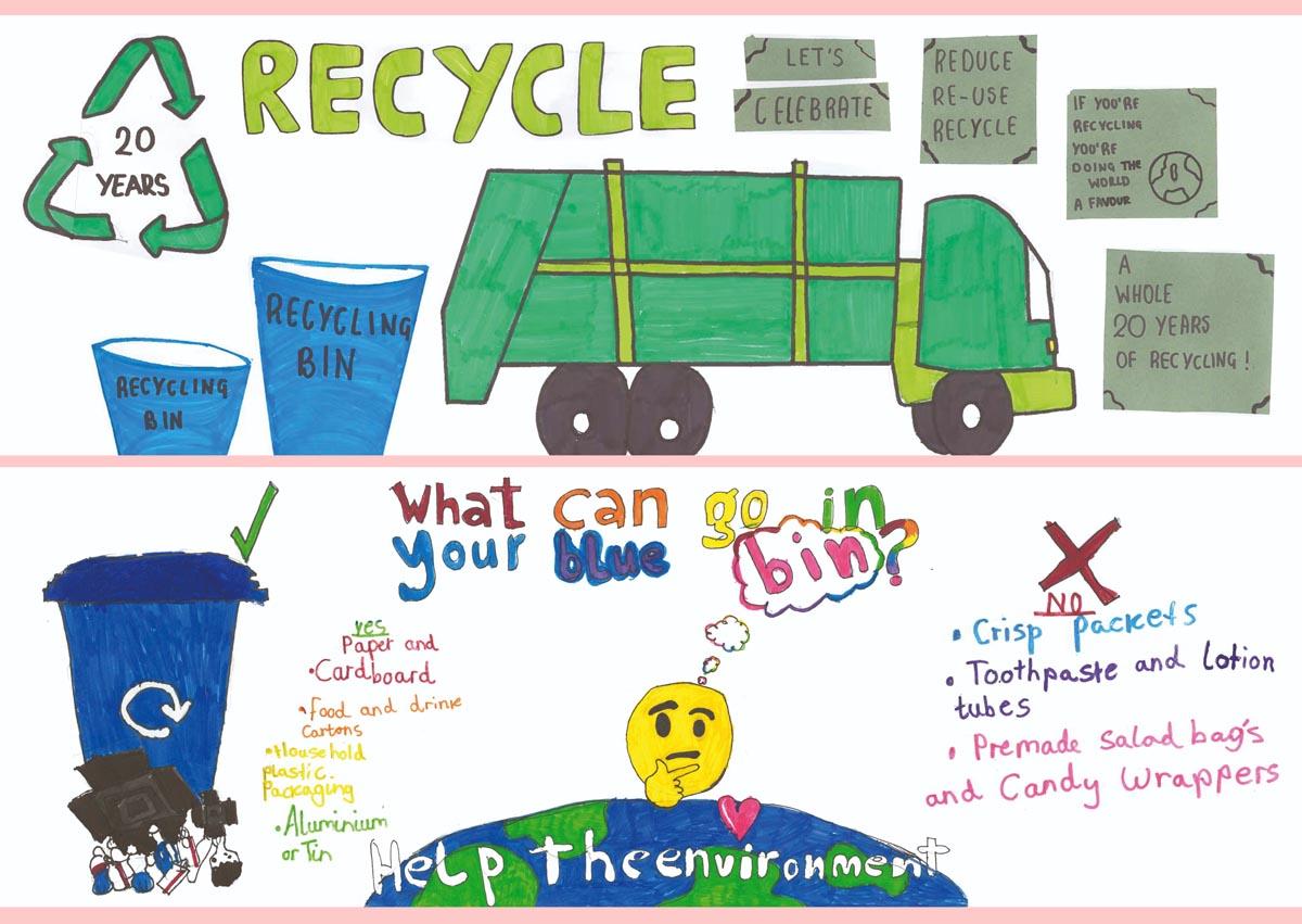 Refuse vehicles to display primary school recycling designs - Banbury FM
