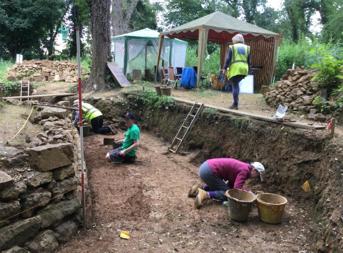 Castle secrets revealed during weekend of archaeology and living ...