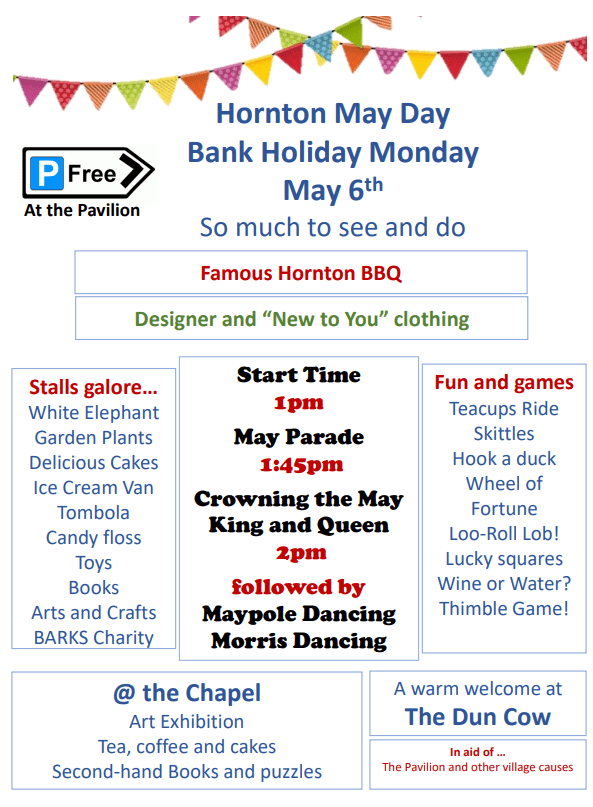 Mayday in Hornton - Banbury FM